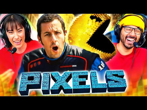PIXELS (2015) MOVIE REACTION!! FIRST TIME WATCHING! Adam Sandler | Full Movie Review