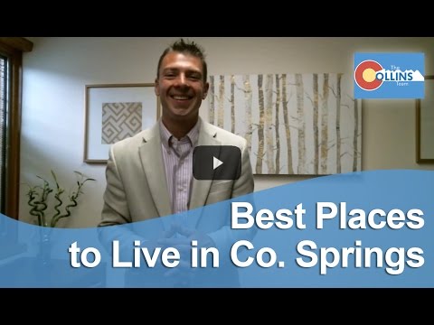Colorado Springs Real Estate Agent: Best places to live in Co. Springs