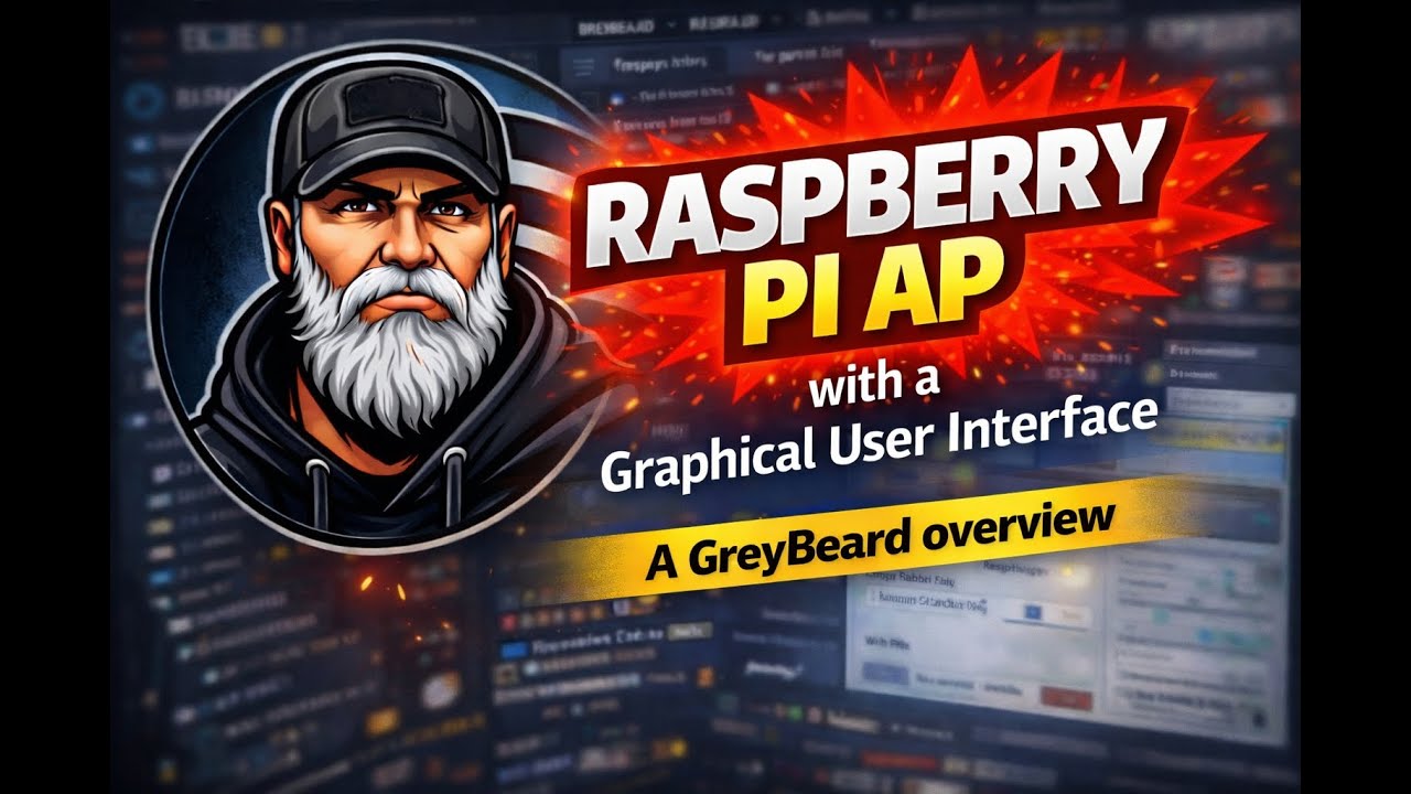 Raspberry Pi AP with a Graphical User Interface