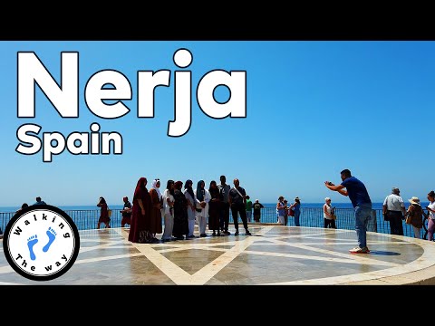 🇪🇦 Nerja Spain Amazing Old Town Summer Walking Spain Beautiful Views
