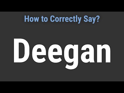 How to Pronounce Name Deegan (Correctly!)