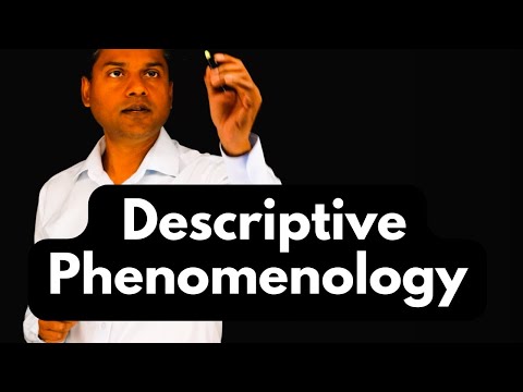 Phenomenological Research Methodologies: Descriptive Phenomenology