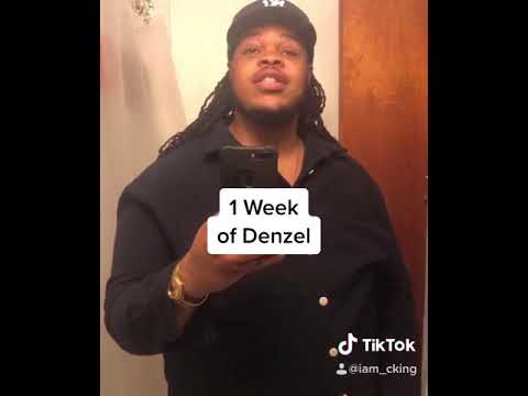 CKing Denzel transformation!