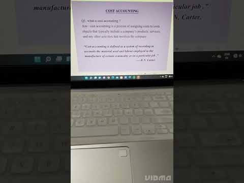 #cost accounting #what is cost accounting #B.com#simple definition of cost accounting #shorts