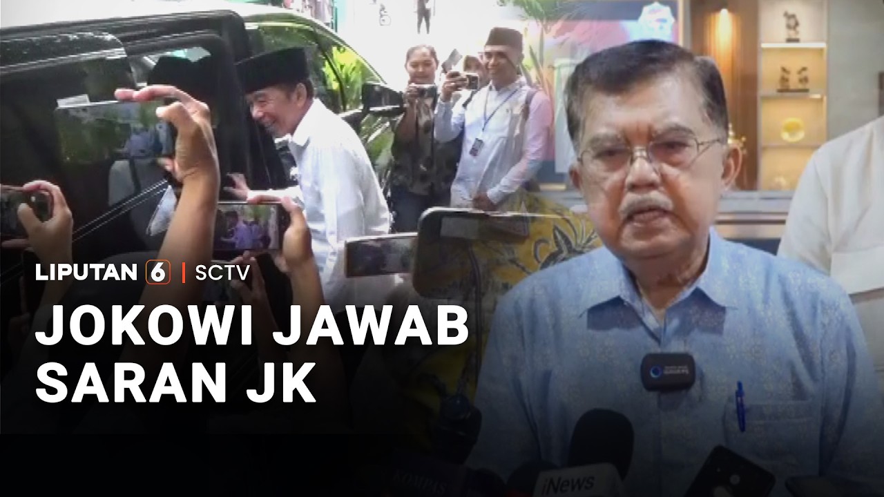 Jokowi Jawab Saran JK | Liputan 6