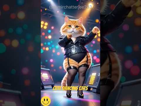 CUTE DANCING CATS😻🕺#shorts #short #ytshorts #youtubeshorts #trending #cat #dance #shortvideo #funny