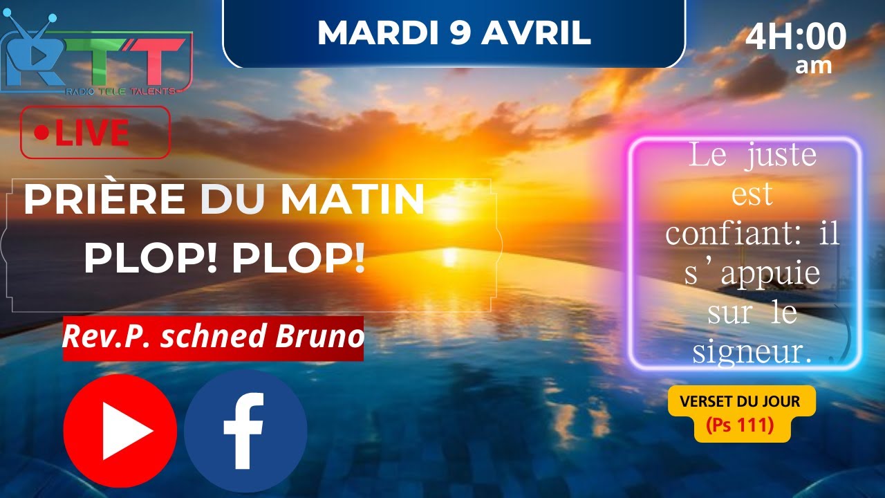 PRIERE DU MATIN/AN'N APIYE SOU BONDYE/04/09/2024