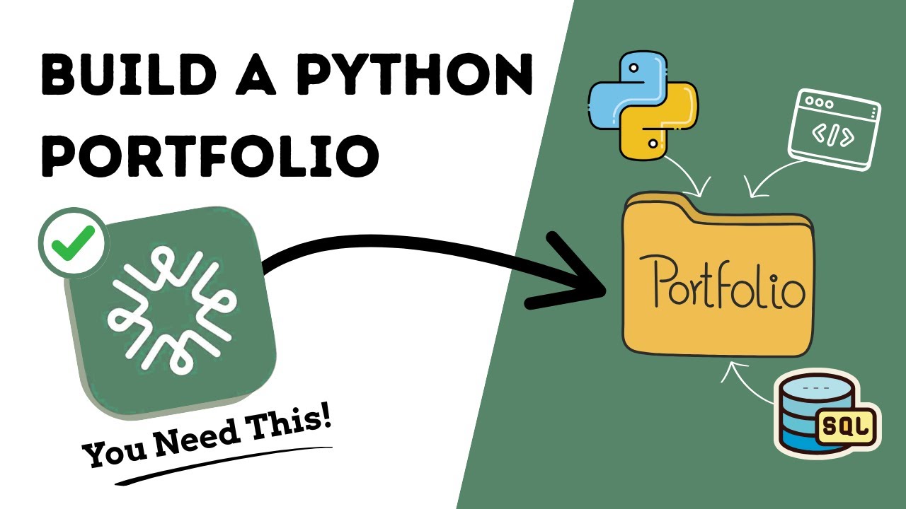 Build a Python Portfolio That Makes You Stand Out in 2025 [YourWare AI]
