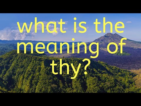 [Thy  meaning and definition]: learn English word.