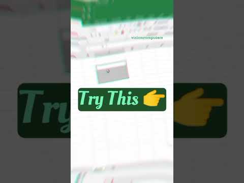 ⏱️ Stop Wasting Time! Excel Shortcuts That Will Change Your Life ✨ #excel #exceltips #productivity