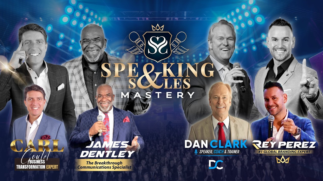 🎤 Master the Stage: Speaking & Sales Mastery | Event Promo Example