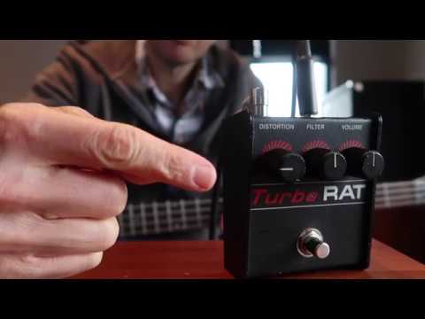 ProCo Rat with Ruetz mod and custom paint job 2020s - Blue | Reverb