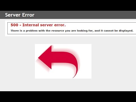 How to fix 500 internal server error in Google chrome