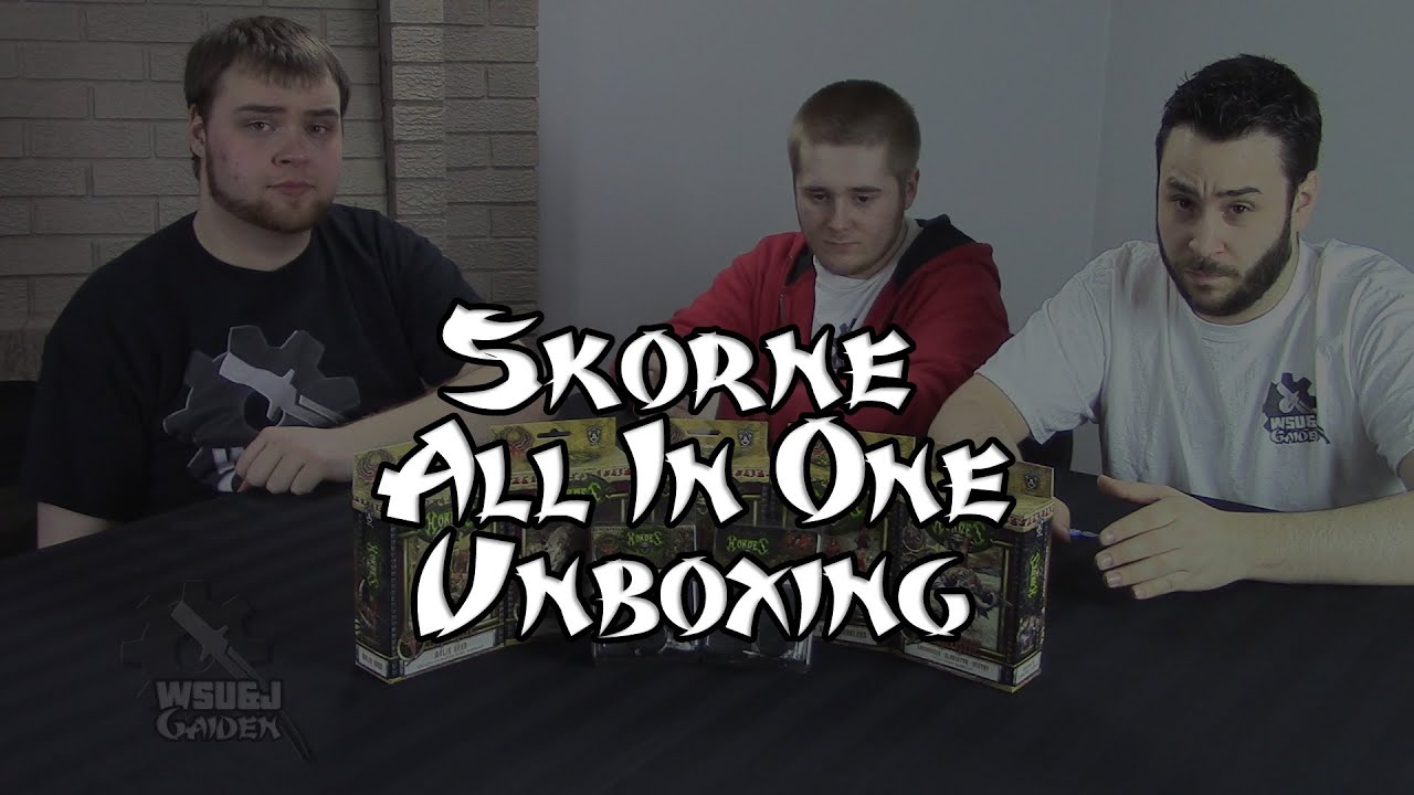 Skorne All In One Army Unboxing