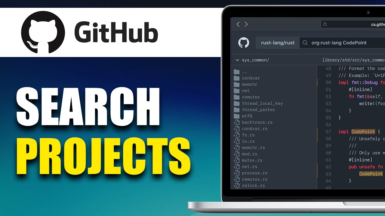 How To Search Projects In Github
