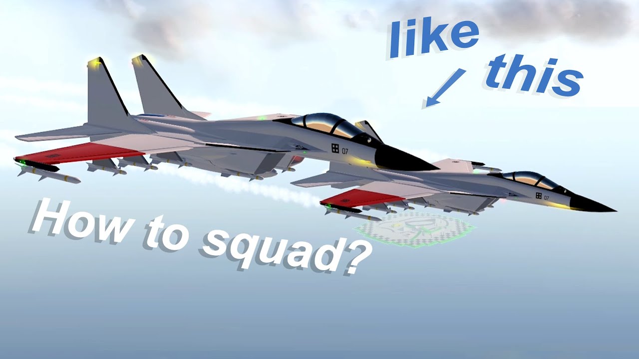 SimplePlanes | How to squad