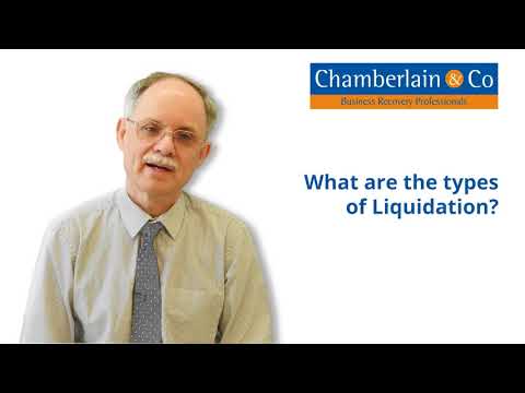 What are the types of liquidation?