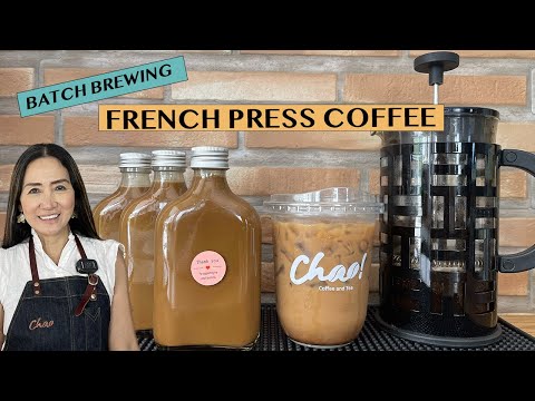 5 DELICIOUS SPANISH LATTE IN ONE BATCH - USING FRENCH PRESS