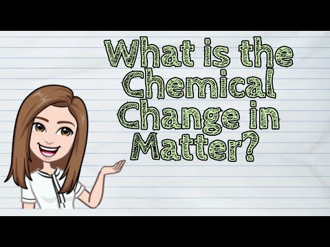 (SCIENCE) What is the Chemical Change in Matter? | #iQuestionPH