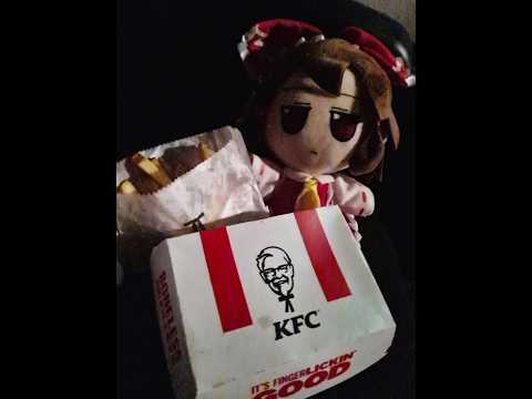 Reimu hungy #anime #fumo #fumofumo #touhou #touhouproject #reimu #reimuhakurei