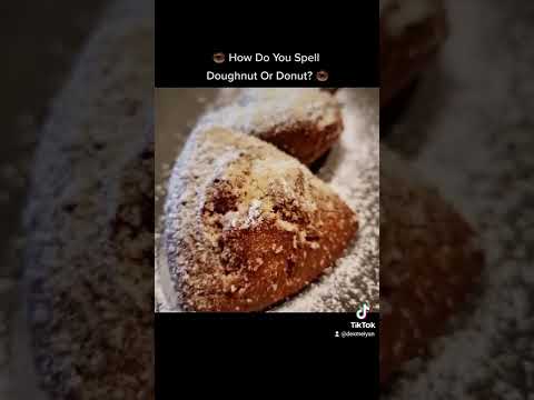 🍩 How Do You Spell Doughnut Or Donut? 🍩 #africa #doughnut #food #foodie #foodporn #donut