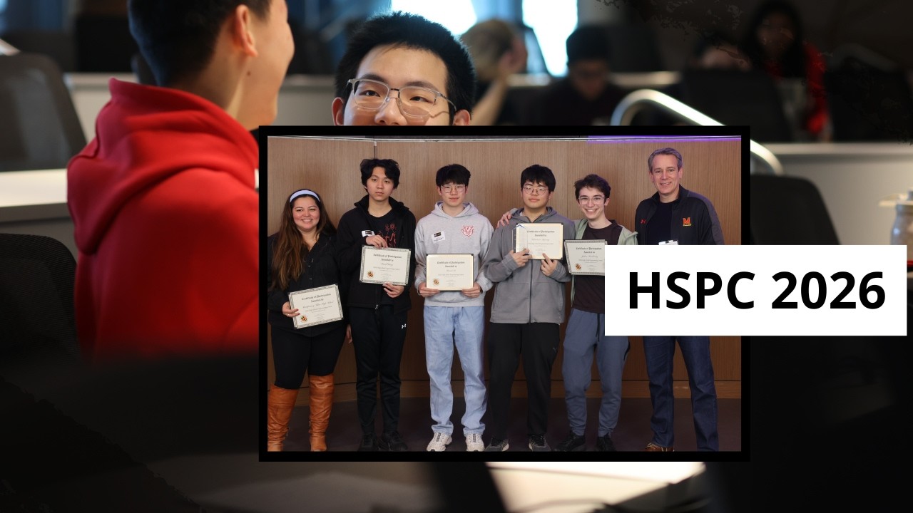 36th Annual High School Programming Contest (HSPC)