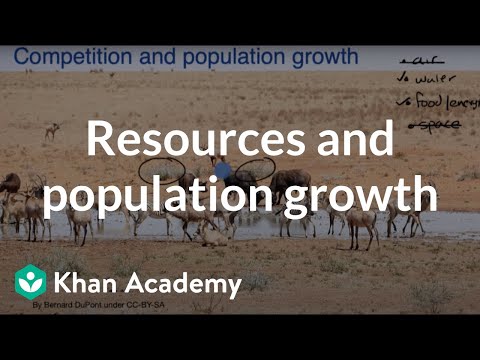 Resources and population growth (video) | Khan Academy