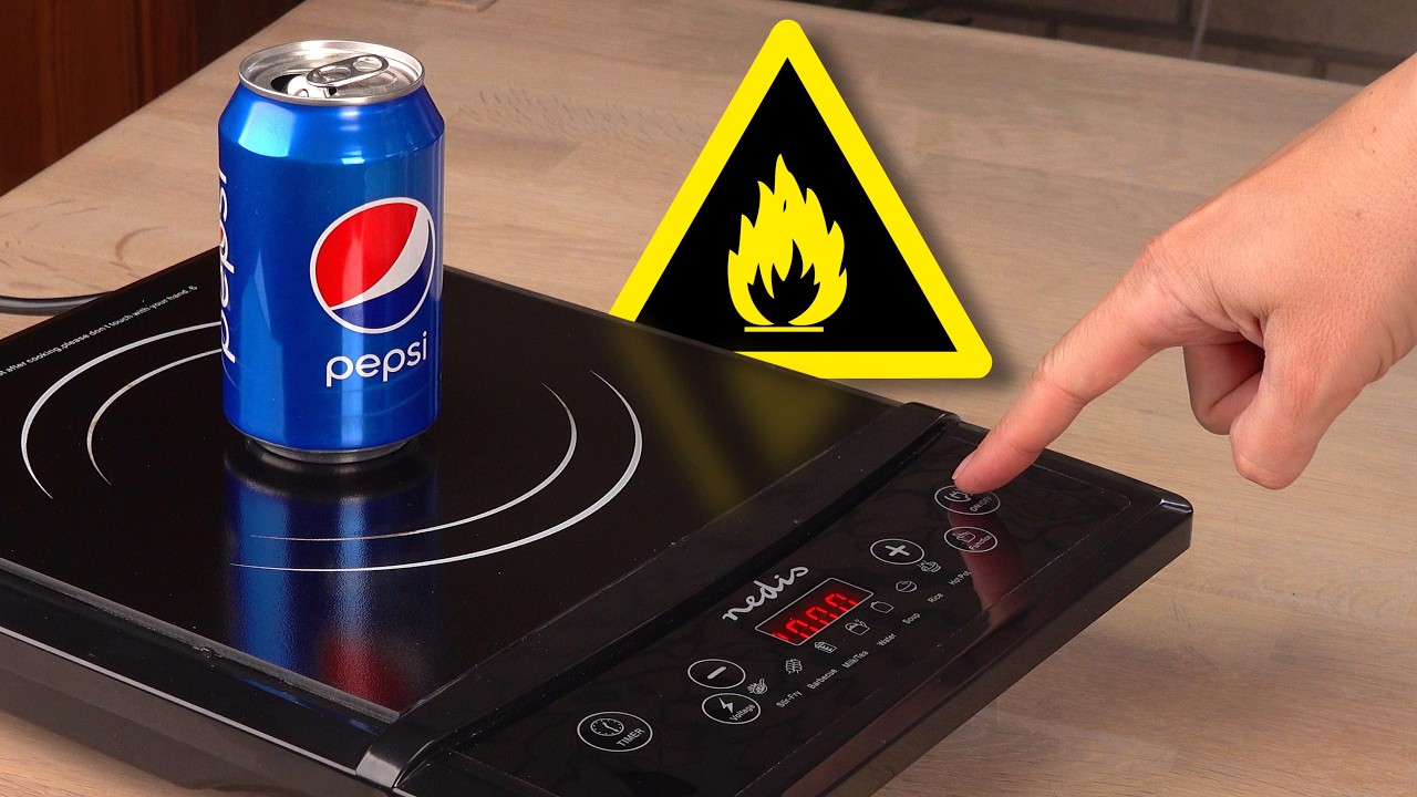 Magnetic Levitation Using Kitchen Stuff?!? | Induction Cooktop Craziness