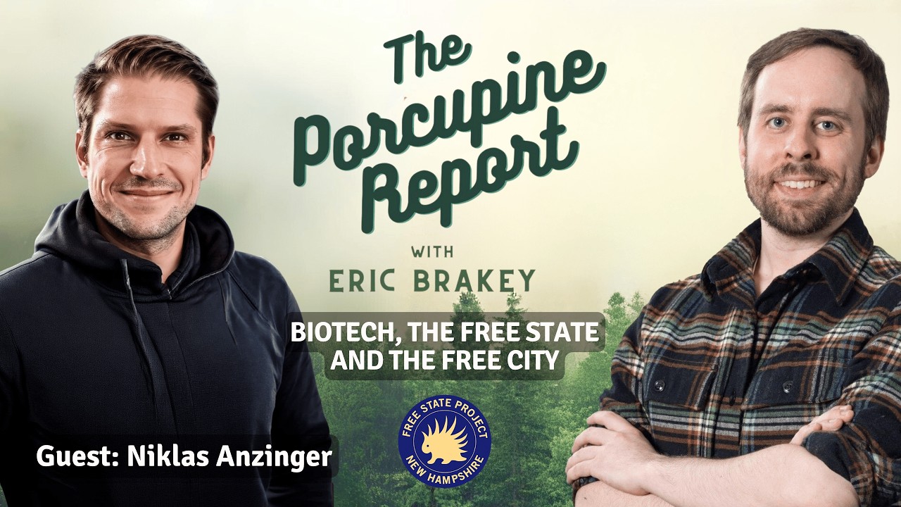 Porcupine Report #110: “Biotech, the Free State and the Free City” with Niklas Anzinger