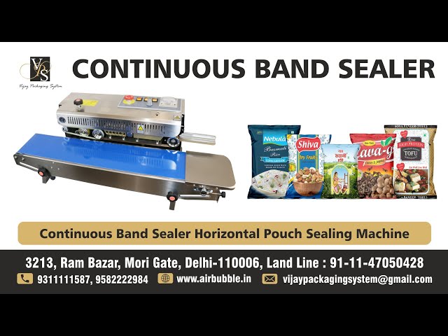 Sealing Machines - Impulse Hand Sealer Machine 8" VPS-HS-200-IS ...