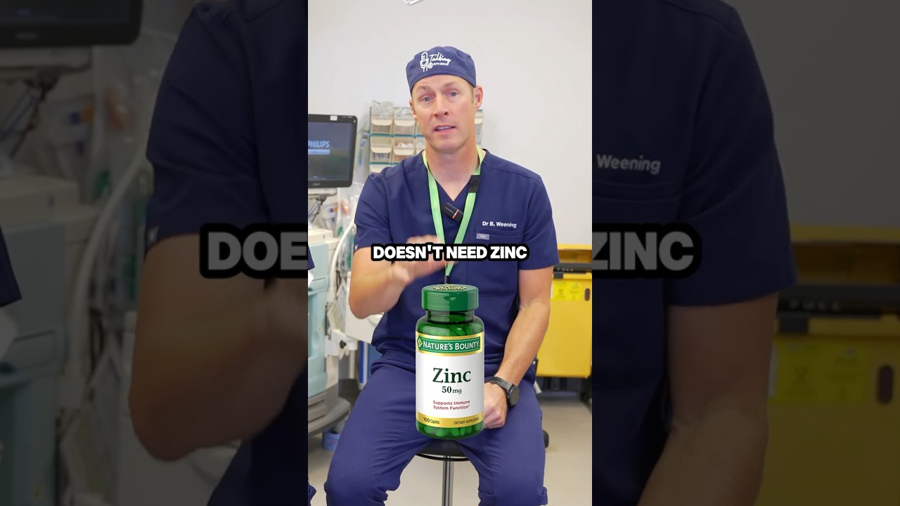 Should I Be Taking a Zinc Supplement? 💊#shorts