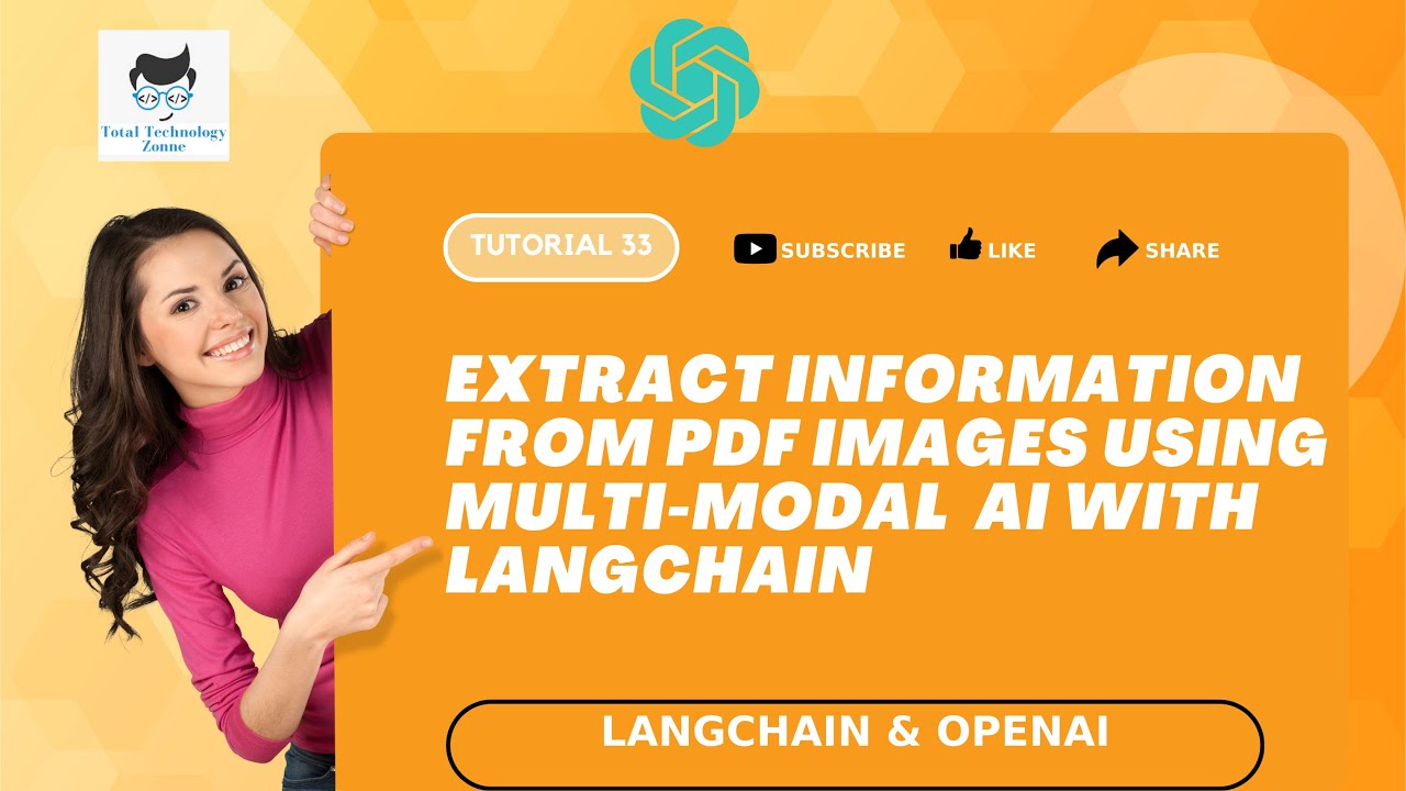 How To Extract Images From Pdf Using Multi Modal AI & Langchain|Tutorial:33