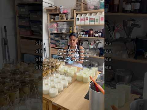 Shop small! #clayhousecandles #candlebusiness #candlemaking #smallbusiness