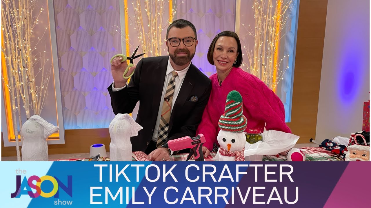 Creative Christmas gift wrapping ideas with Emily Carriveau