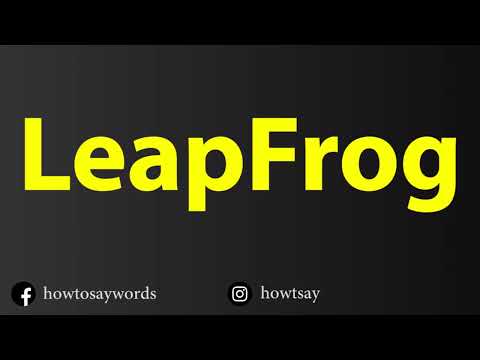 How To Pronounce LeapFrog