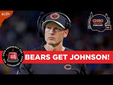 Ben Johnson HIRED as the next Head Coach of the Chicago Bears! | CHGO Bears Emergency Podcast