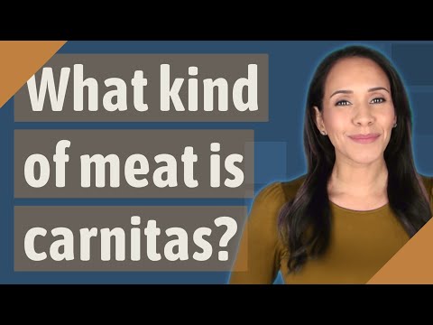 What kind of meat is carnitas?