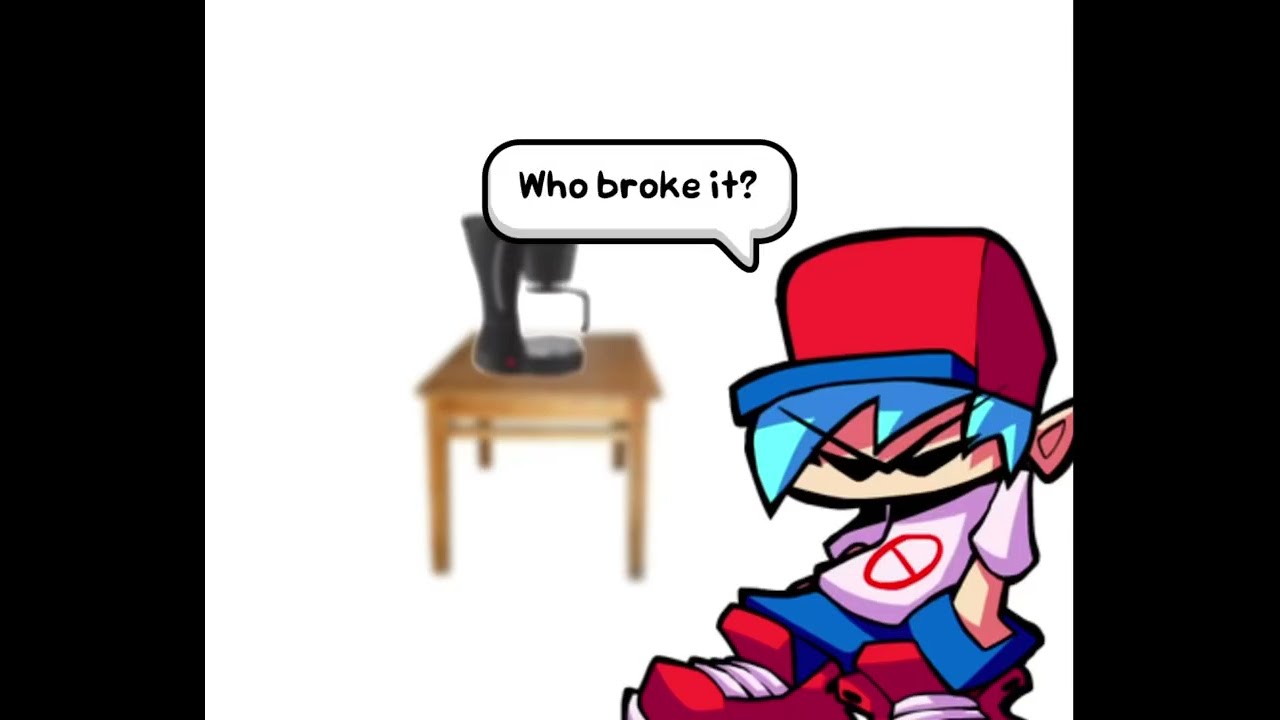 Who broke it? [FNF Comic]