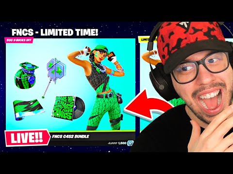 New FNCS *AURA* SKIN in FORTNITE!