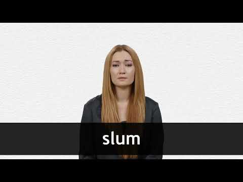 SLUM definition and meaning | Collins English Dictionary