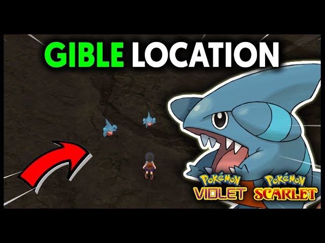 Pokemon Scarlet and Violet: How to get Gible, Gabite, and Garchomp