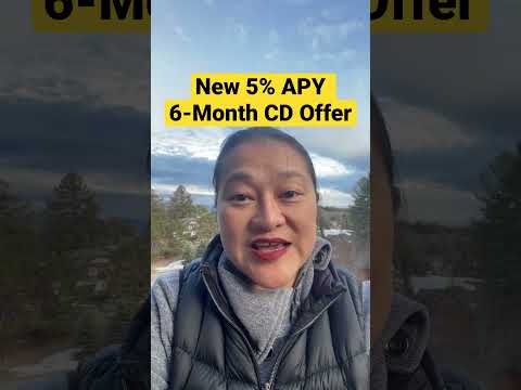 Just In - 5% APY 6-Month CD Offer