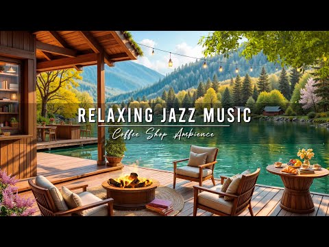 Relaxing Jazz Instrumental Music ☕ Cozy Porch Ambience with Smooth Jazz Music for Studying, Work