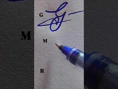 The fastest way to sign♥ #signatureideas #artsy #signature #handwriting