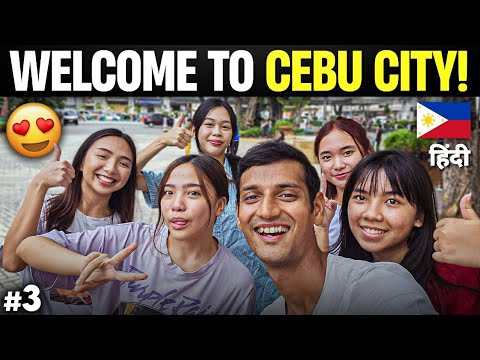 How Philippines Students Treats an Indian? | Manila to Cebu City π΅π