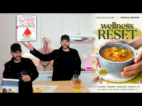 Healing Your Body for 2025 & Healthy Pizzas By Medical Medium & Cafe Gratitude
