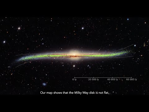 New Milky Way 3D Map Reveals S-Like Structure