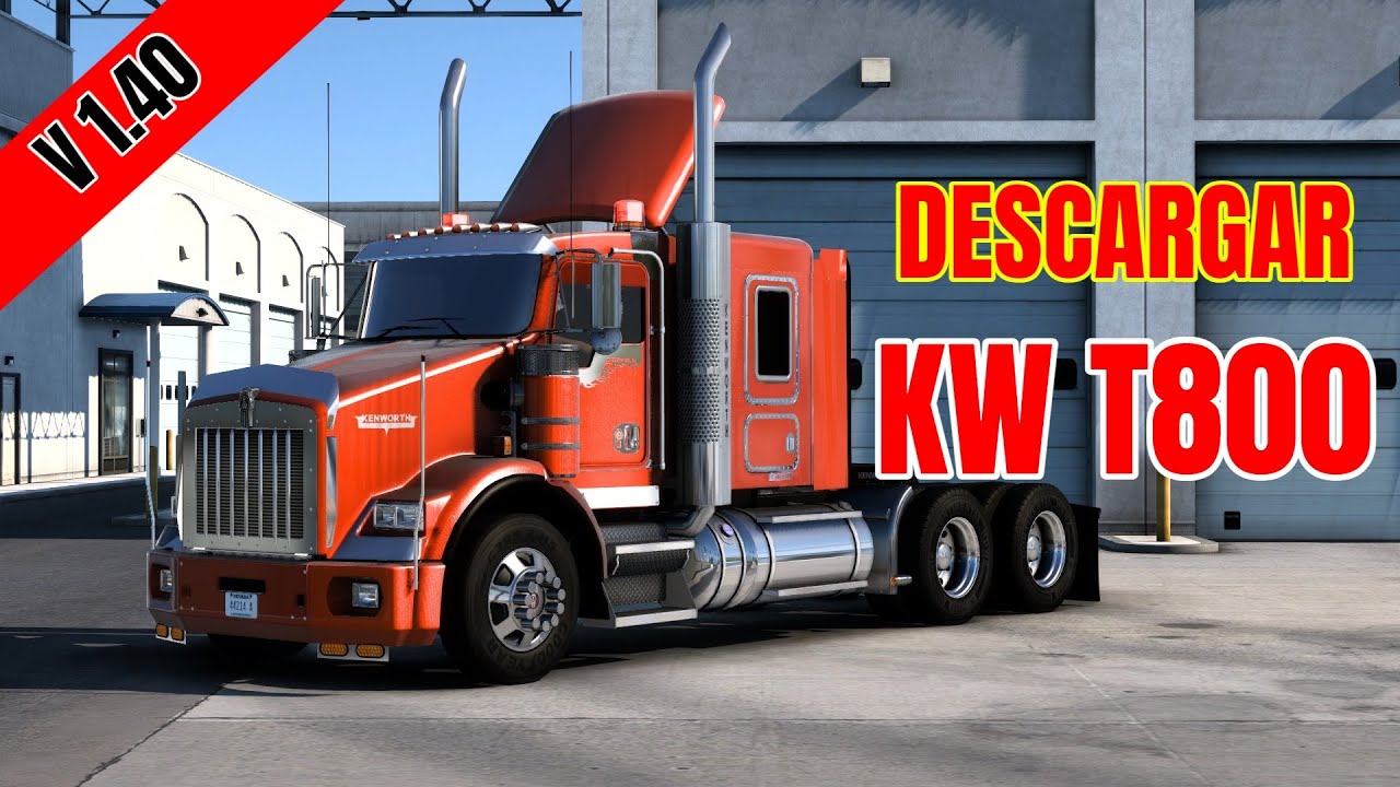 Kenworth T800 Custom Ats v 1.40 BETA - ATS