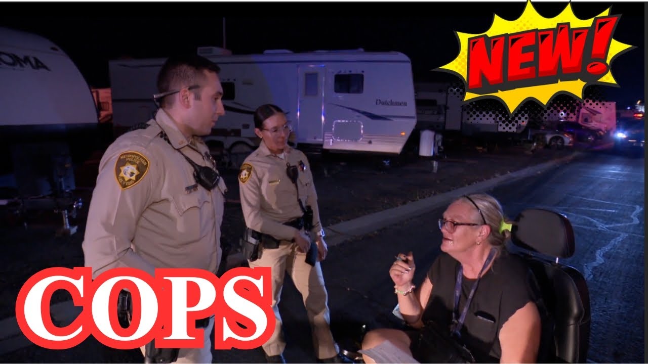 Wheelchair Stalker Chases Kids, Fake Gun & Aggressive Warrant Arrest! | COPS S37 E28 Las Vegas