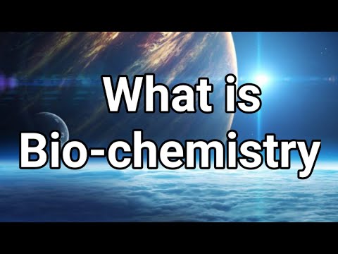 What is Bio-chemistry. Urdu/ English
